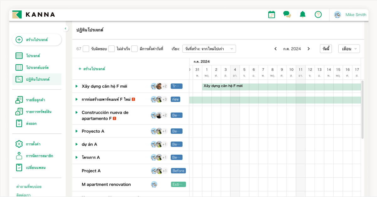 Gantt Chart สร้าง แชร์ กำหนด เปรียบเทียบแผนงาน | Process chart/Gantt ...