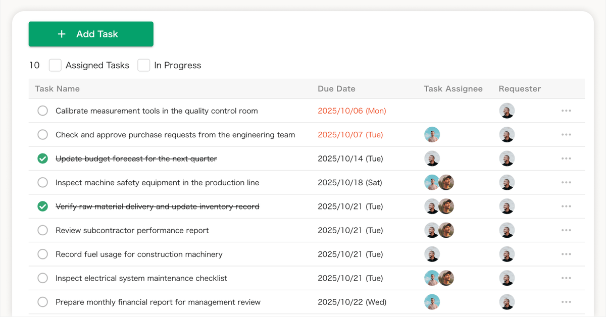 Task Management | KANNA