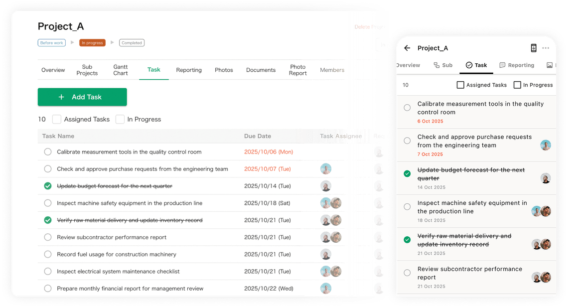 Task Management | KANNA