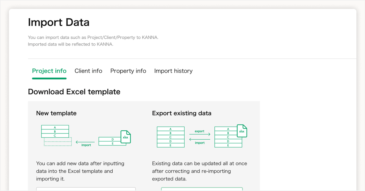 Data input/output | KANNA