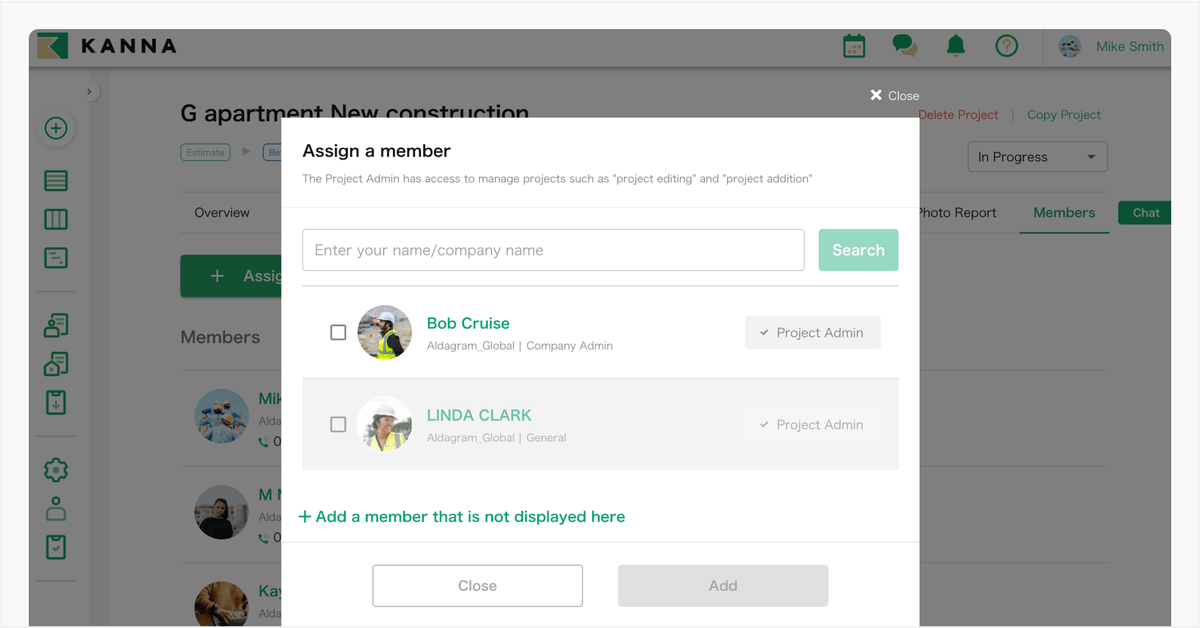 Process chart/Gantt chart | KANNA