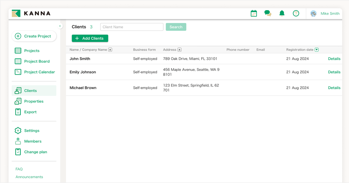 Site management/Project management | KANNA